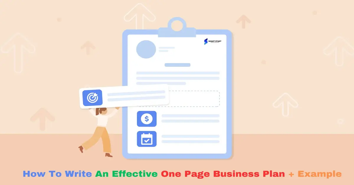 How To Write An Effective One Page Business Plan + Example | Smart Start BC